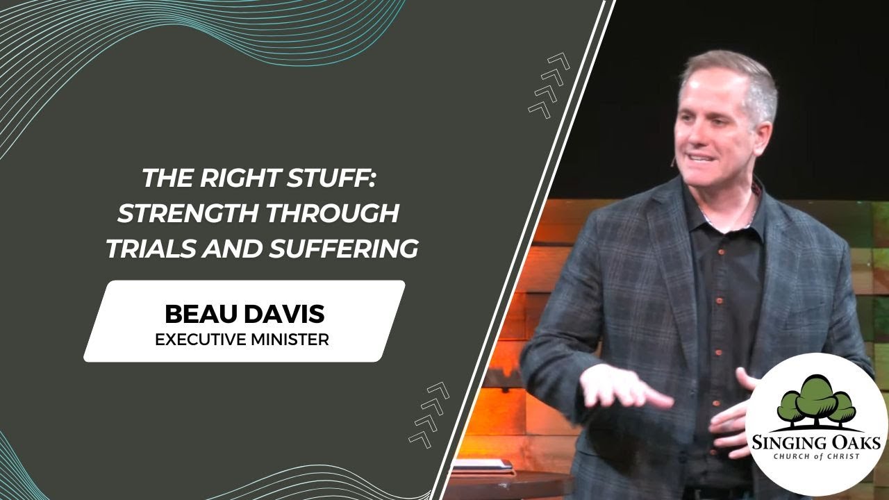 03/23/2025 - Singing Oaks church of Christ