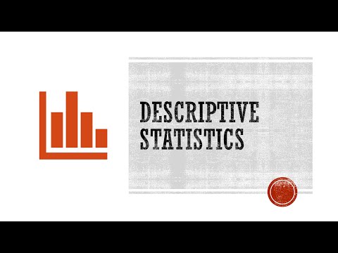 Descriptive Statistics