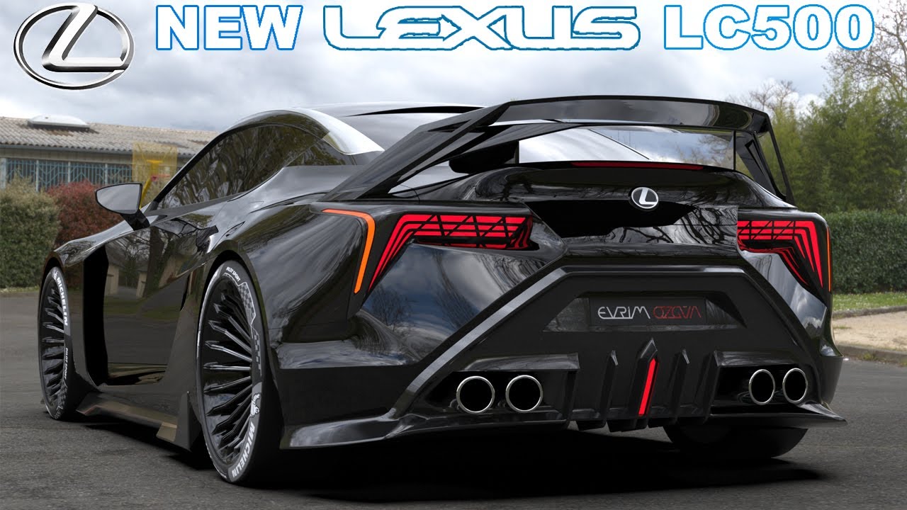 Lexus LC 500 Abandons Luxury Coupe Stance, Dreams of Slammed Widebody ...