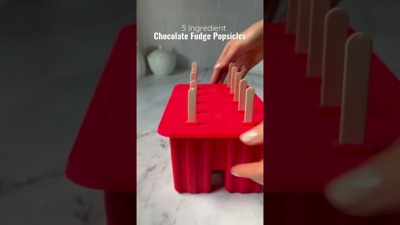 Chocolate Fudge Popsicles #shorts