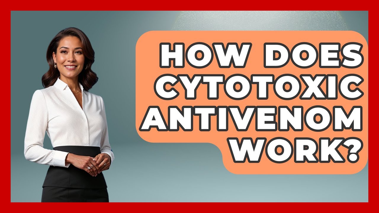 How Does Cytotoxic Antivenom Work? - First Response Medicine