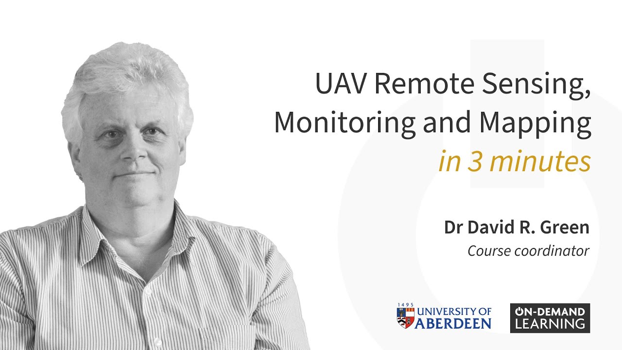 UAV Remote Sensing, Monitoring and Mapping in 3 minutes