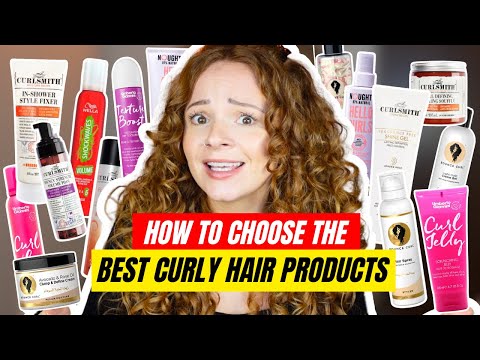 HOW TO CHOOSE THE BEST CURLY HAIR PRODUCTS | Beginner's guide to curly hair products