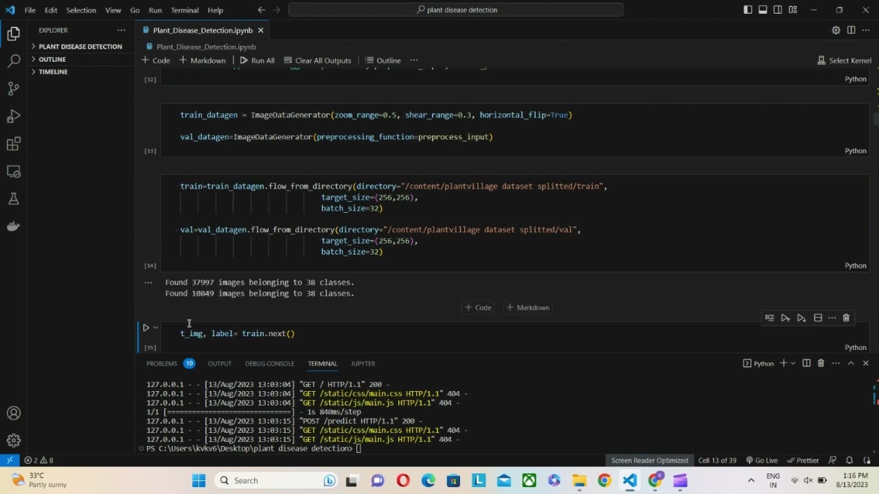Plant Disease Detection | Plantvillage Dataset Kaggle | Tensorflow | Flask