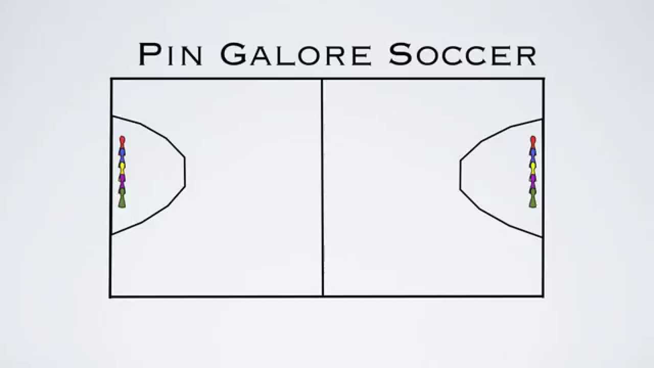 Gym Games - Pin Galore Soccer