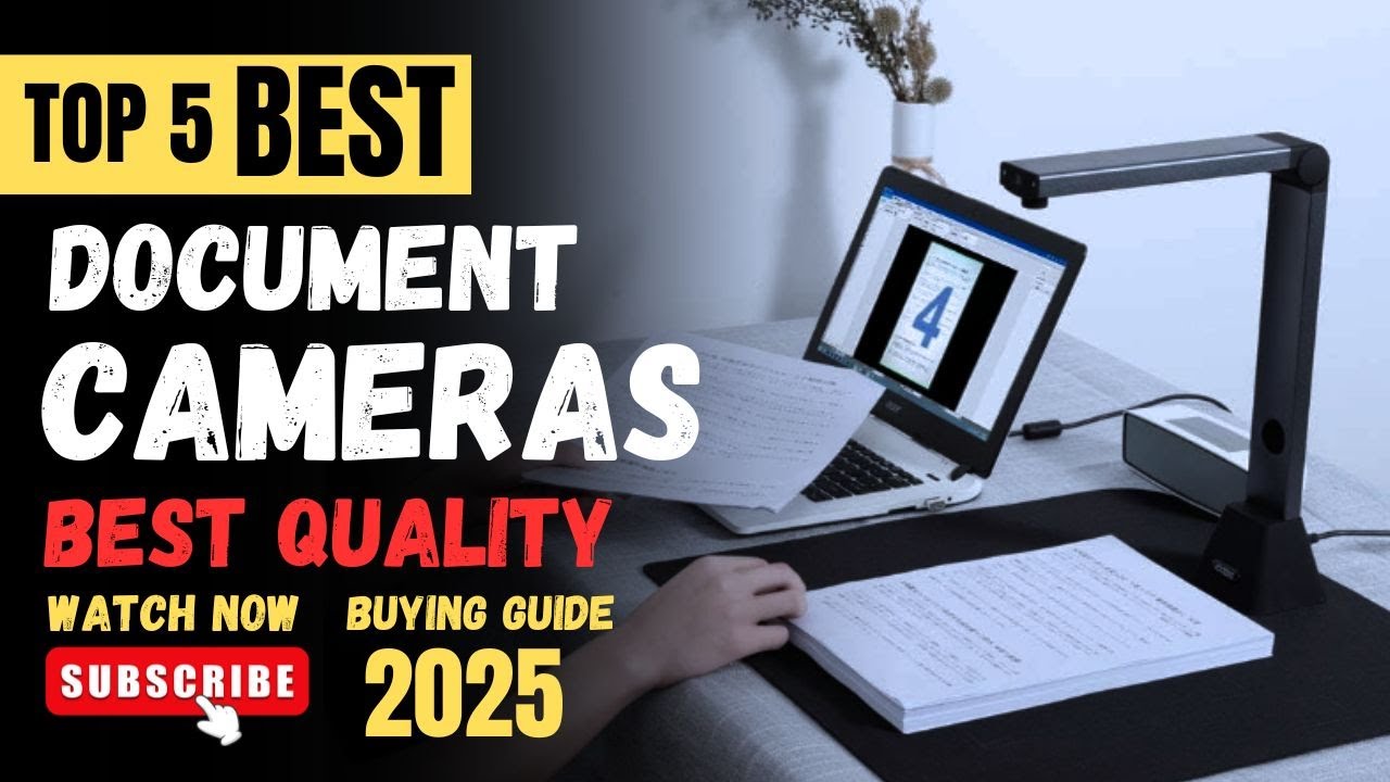 Top 5 BESR Document Cameras of 2025  || Document Camera Reviews