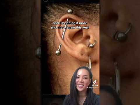 All about industrial cartilage piercings!