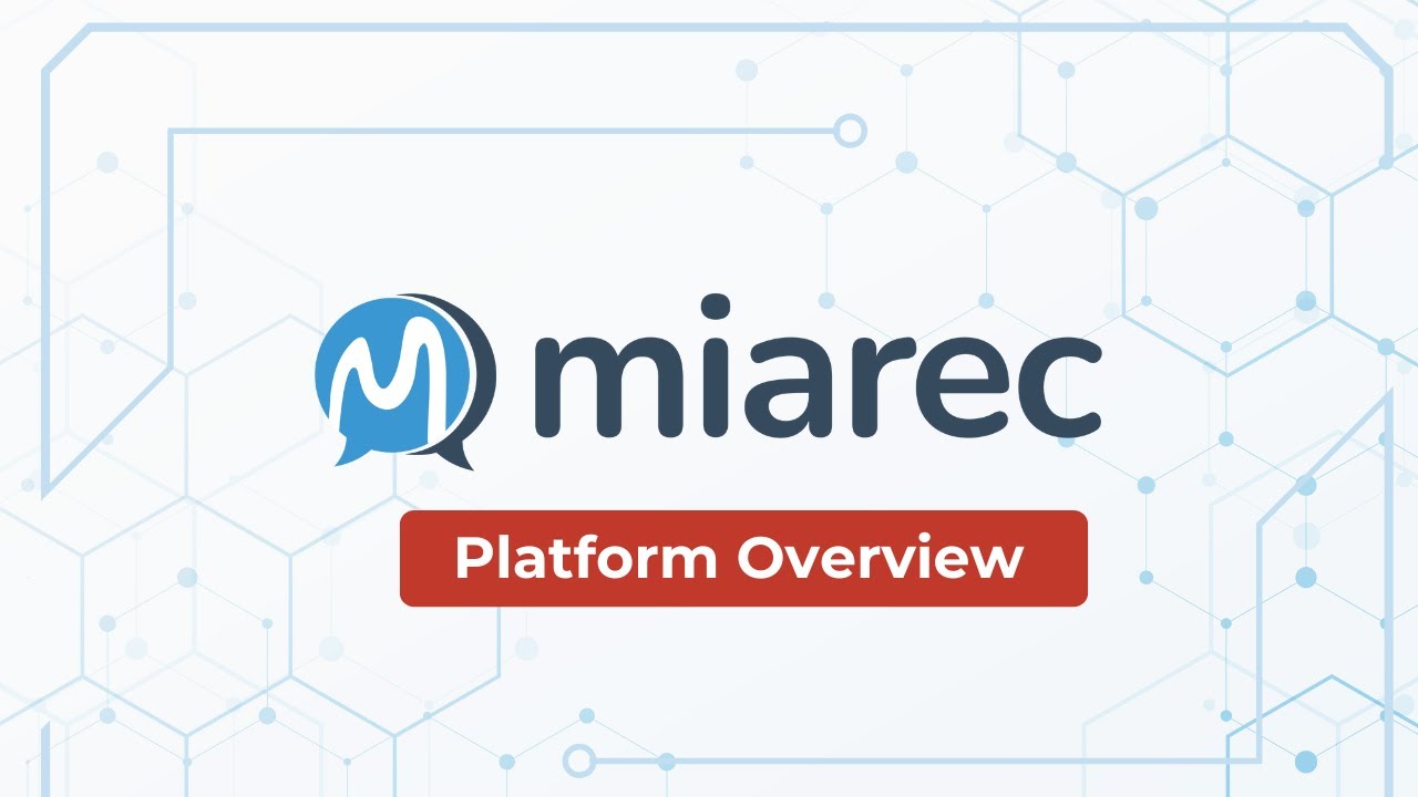 MiaRec Platform Overview