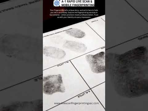 ink fingerprinting services in Sacramento #livescanfingerprinting