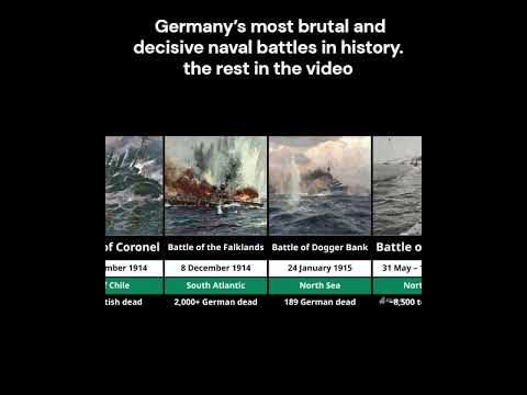 Germany's Most Powerful Naval Battles in History ⚓🔥