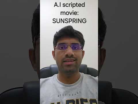 The first AI-written movie! 🤖🎬 Watch 'Sunspring' #shorts #movies #educational #ai #hollywood