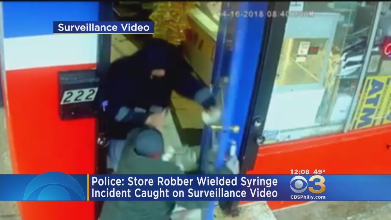Police: Store Robber Wielded Syringe