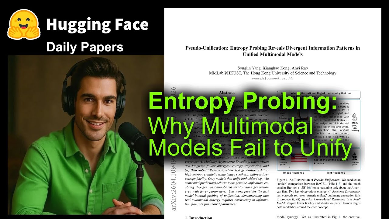 Entropy Probing: Why Multimodal Models Fail to Unify