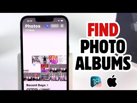 How to Easily Find Photo Albums on iPhone iOS 18