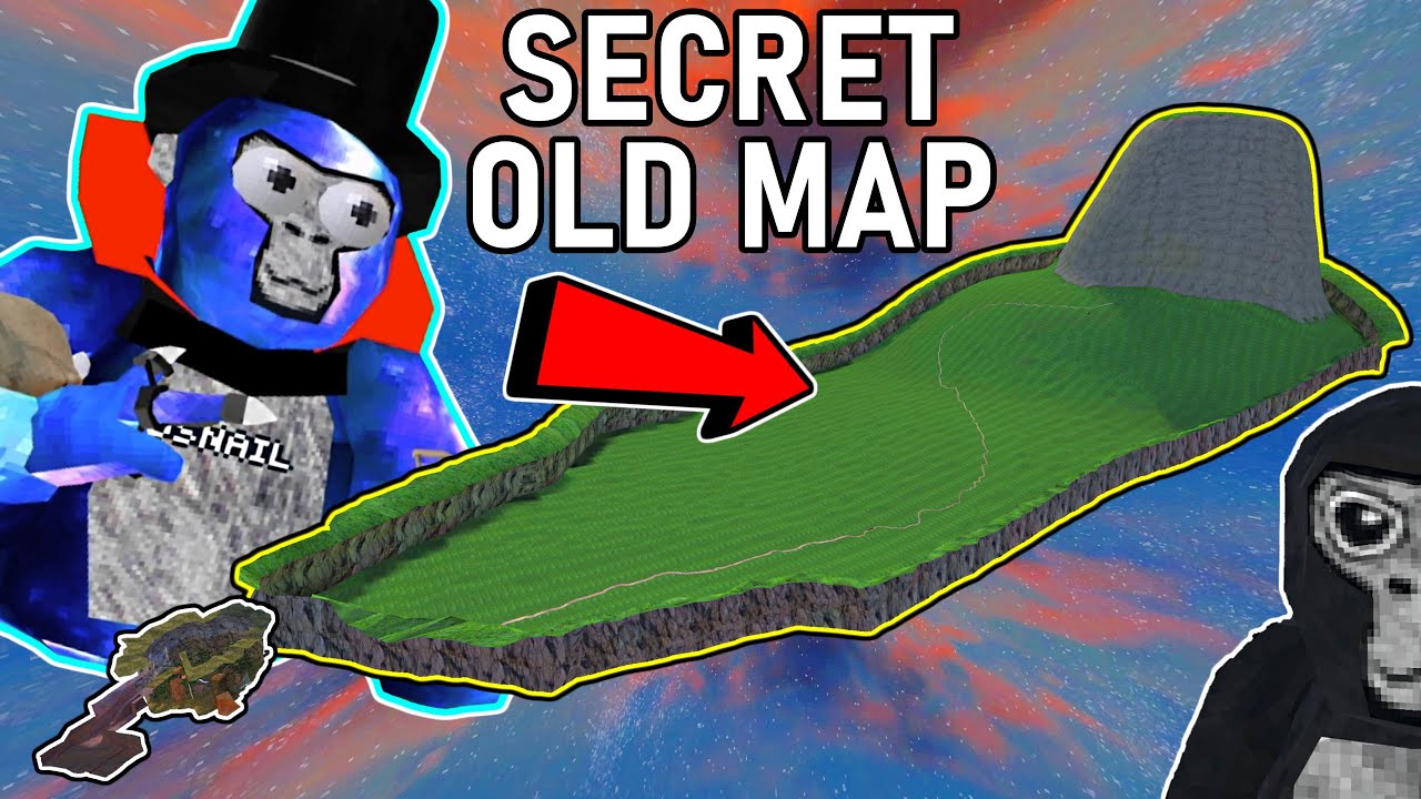 The SECRET OLD Gorilla Tag VR Map You Don't Know About