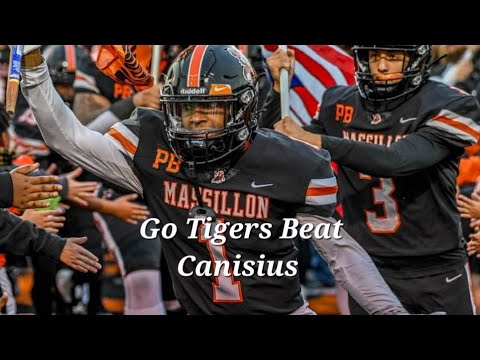 Massillon Tigers Beat Canisius NY hype 2022