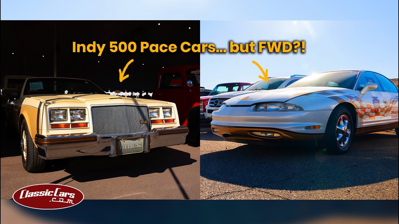 Indy 500 Pace Car Comparison: 1997 Oldsmobile Aurora vs. 1983 Buick Riviera 