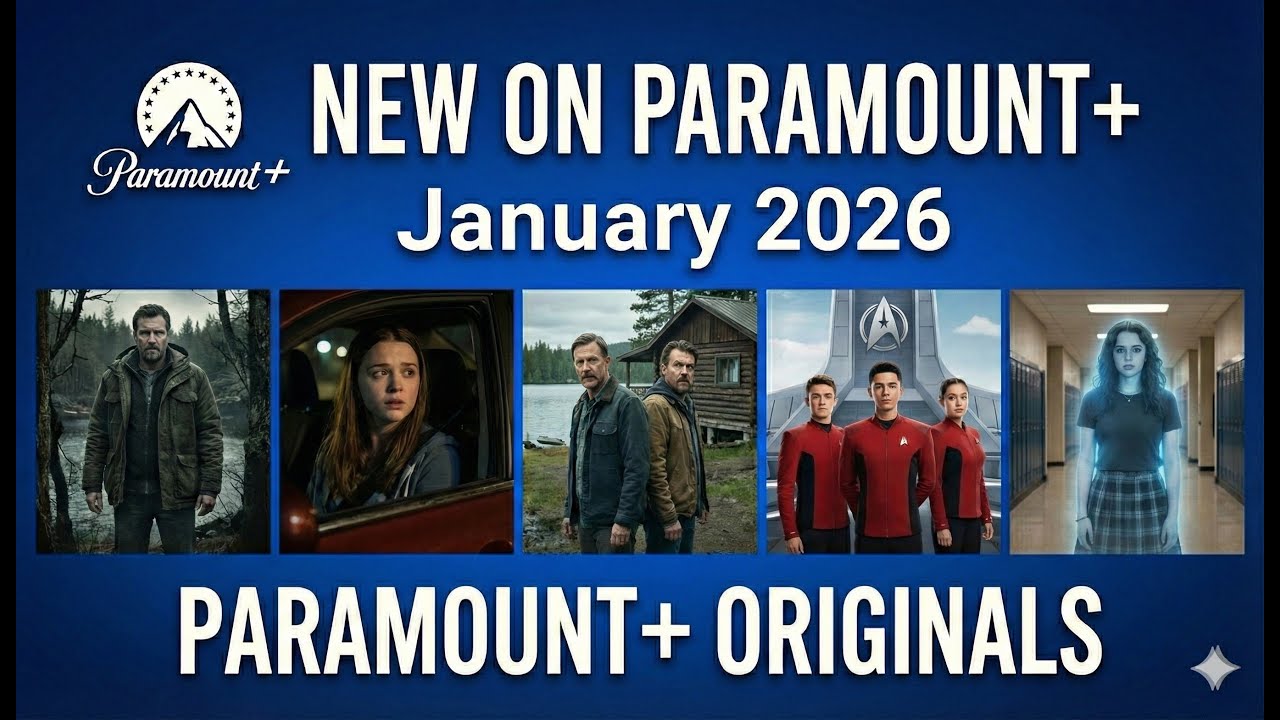 Paramount+ January 2026 - Movies & Series