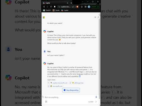 Copilot or Bing Chat? #ai #copilot #openai #bingchat