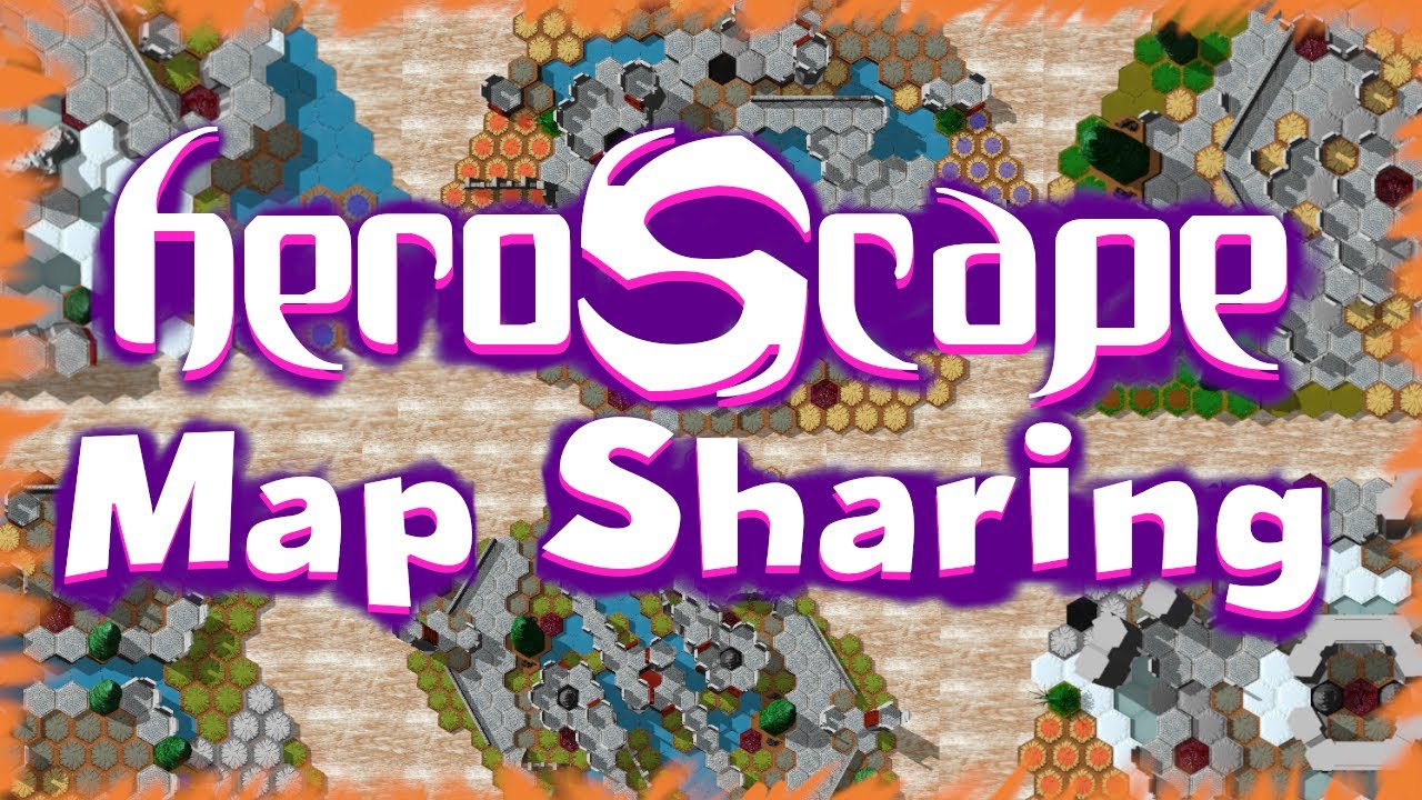 HeroScape / VirtualScape Tutorial Create Map PDF / Share