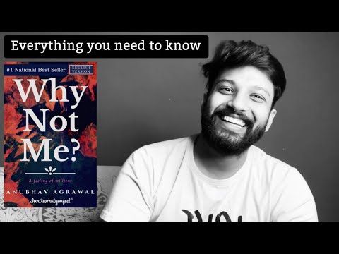 Why Not Me? A feeling of millions - Anubhav Agrawal || Glance of the Upcoming Self-Help Book
