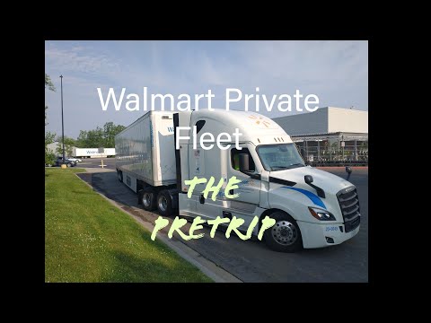 Walmart Driver / Complete Pretrip & Study Guide