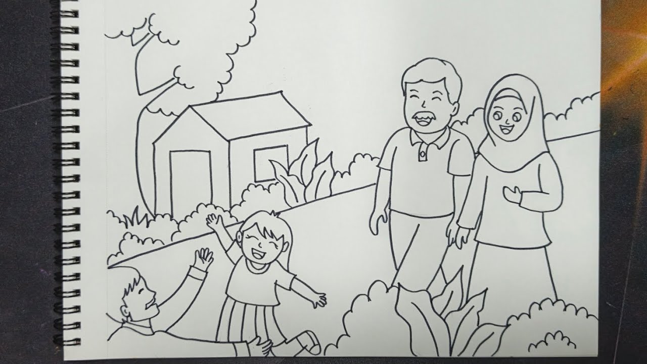 Tutorial Menggambar Ekspresi FLS3N Tema 