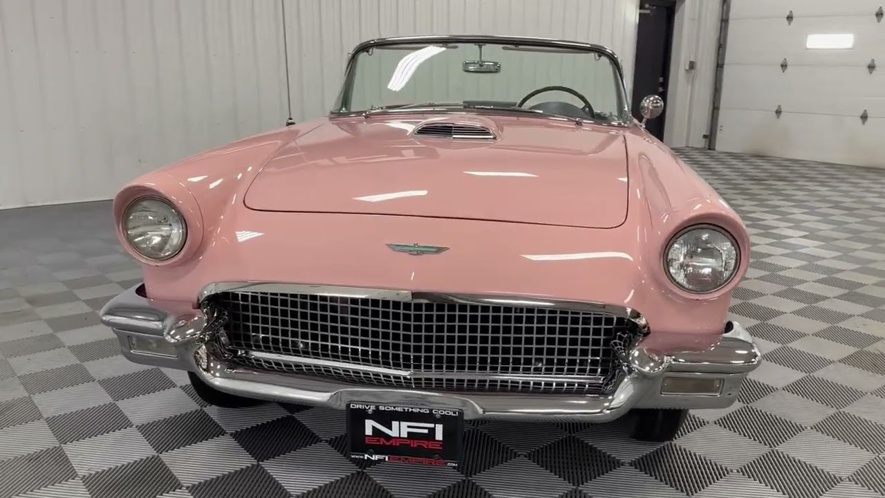 1957 Ford Thunderbird E Code C4334 Cold Start and Walk Around