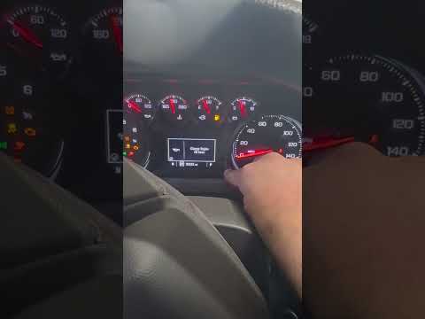 Reset oil life 2022 Chevy Silverado 2500