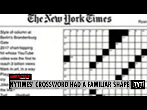 NYTimes' Crossword Had A Familiar Shape On The First Day Of Hanukkah
