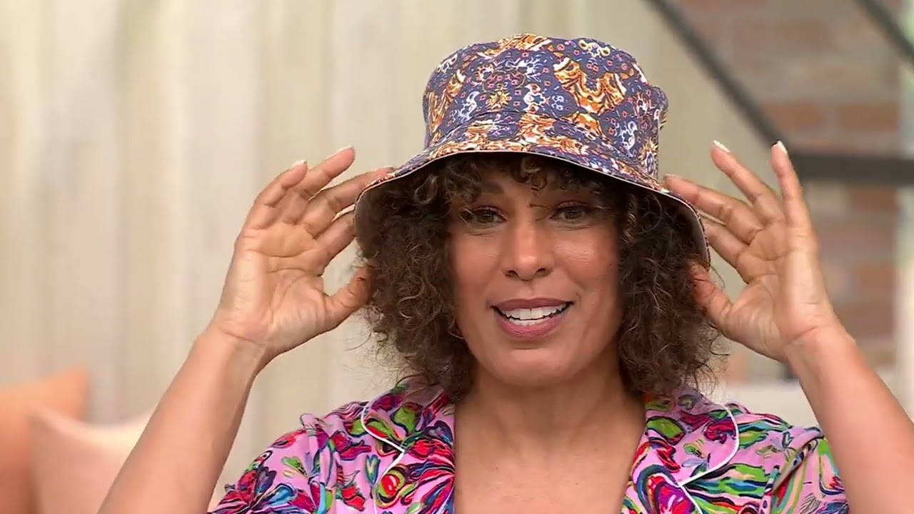 Complliments Reversible Bucket Hat on QVC