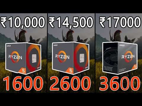 Ryzen 5 1600 vs Ryzen 5 2600 vs Ryzen 3600 - GTX 1660 Ti - 1080P Gaming Benchmarks - 25 Games Tested