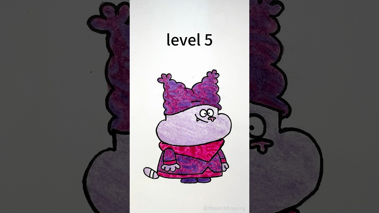 chowder level up draw #drawing #draw #levelup #cartoon #art #cute #chowder