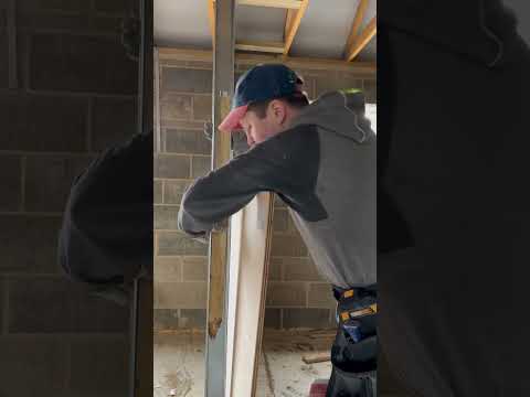 How to fixed the curved plywood to metal studs