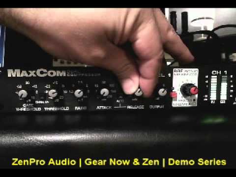 BBE MaxCom 2 Channel Compressor/Limiter/Gate with Built-In | Reverb