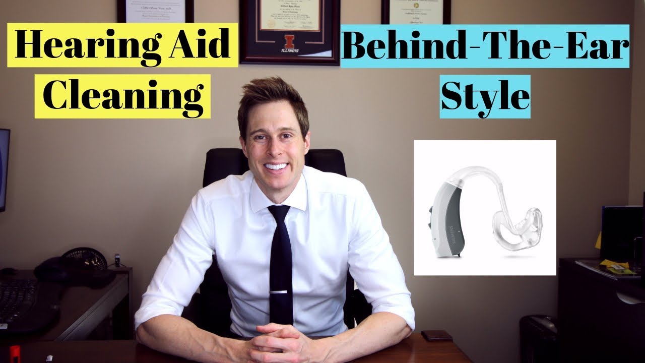 Cleaning a Behind-The-Ear (BTE) Hearing Aid - Applied Hearing Solutions