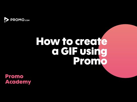 How To Make a Gif Using Promo.com #gifmakertutorial