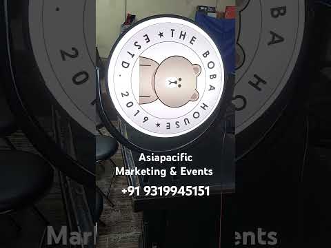 Glow Sign Board, Light Sign Board in India