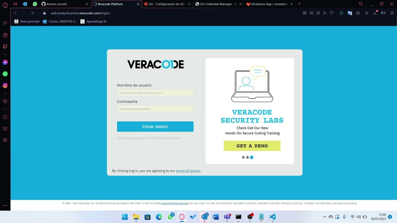 Veracode Level 3 | Integration with GitHub