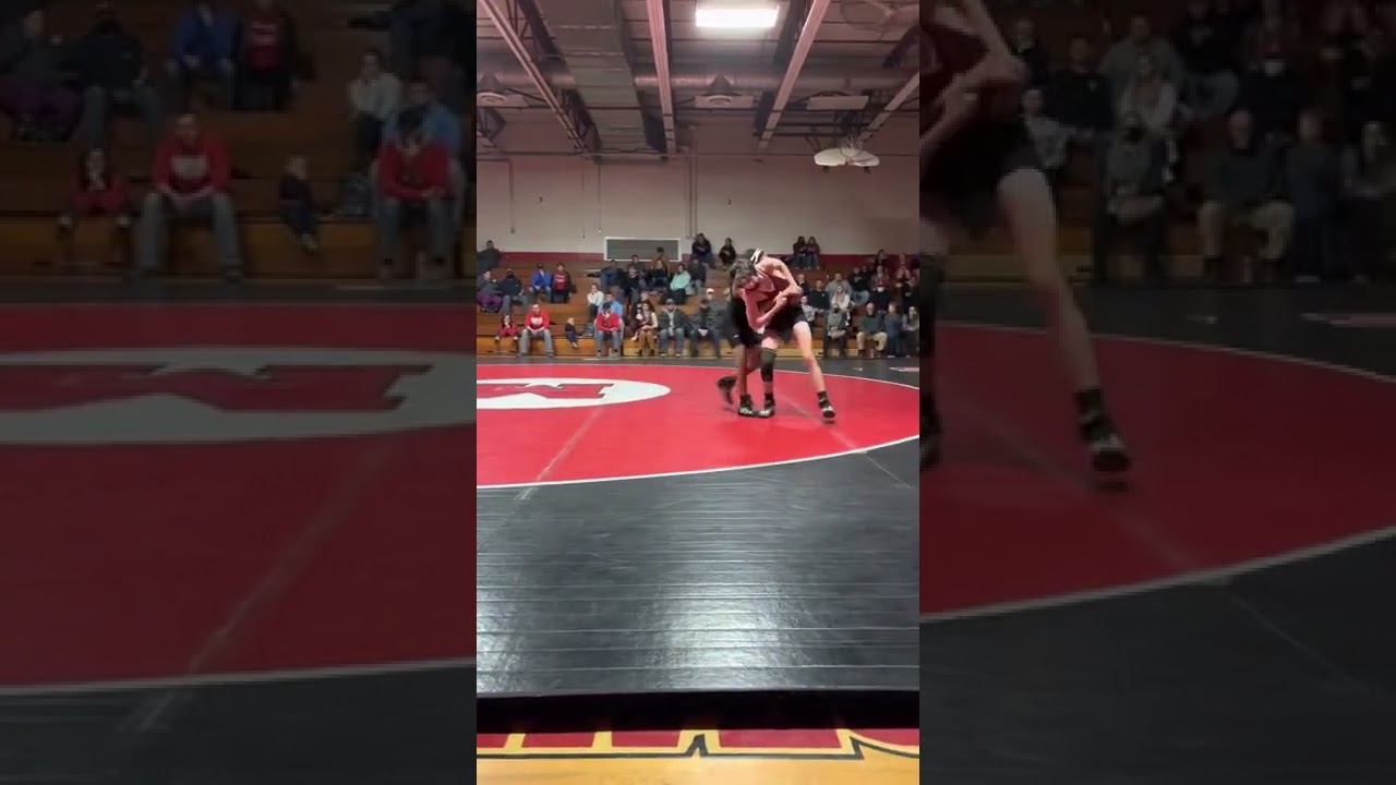 Owen Olson 8th grade night Shabbona Wrestling