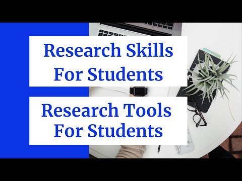 Research Skills for Students l Research Tools for Students l Research Skills | Research Tools