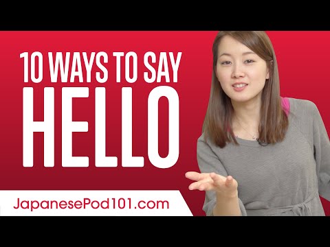 10 Ways to Say Hello in Japanese