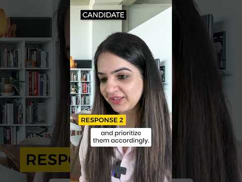 Interview Question - How do you handle stressful situations?