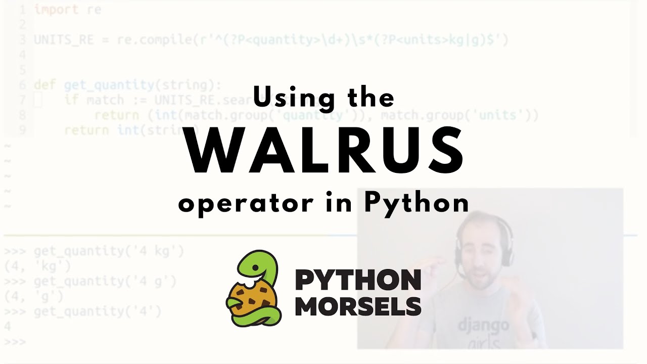 Python's walrus operator