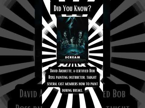 Did you know this about David Arquette and #scream ? #horror #movietrivia