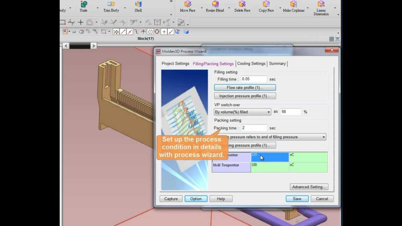 Moldex3D : eDesignSYNC for NX - Case Study
