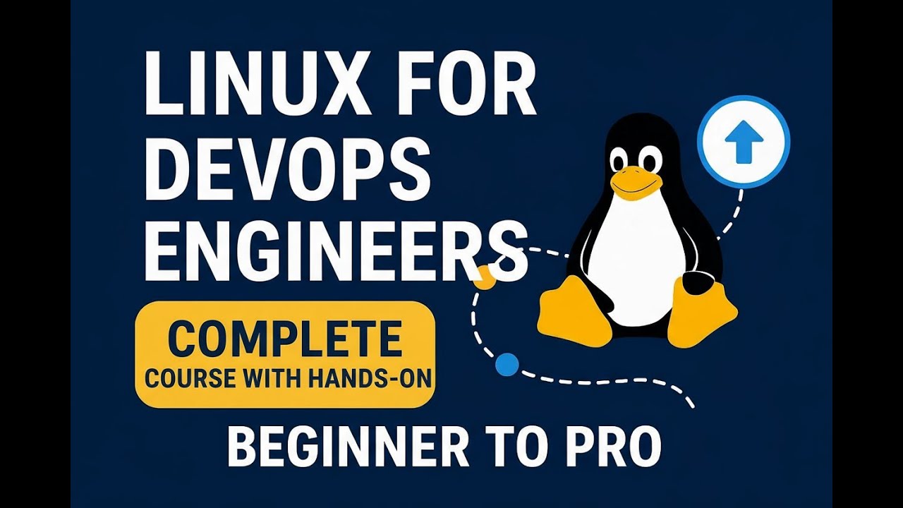 Linux for DevOps Engineers – Complete Hands-On Course (Beginner to Pro)