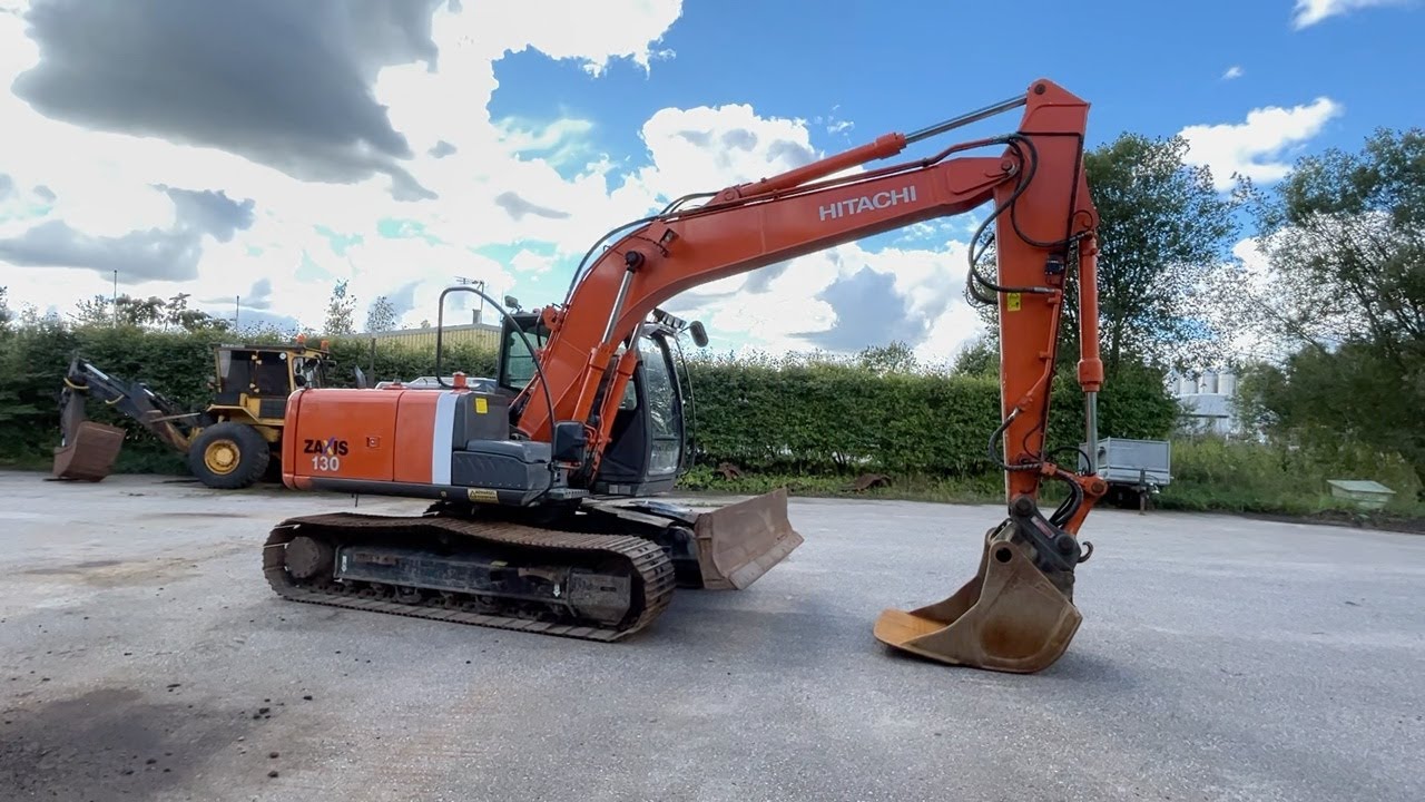 Grävmaskin Hitachi Zaxis 130, Vaggeryd, Klaravik auktioner