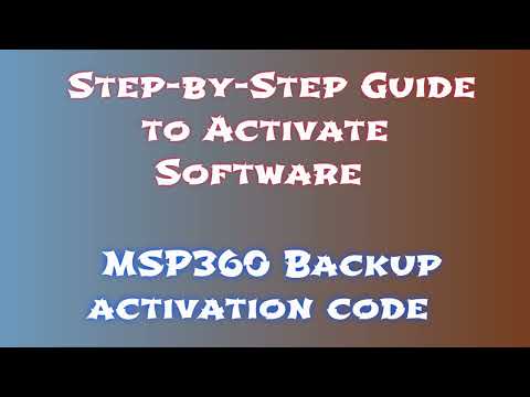 MSP360 Backup Installation Guide: Easy Steps