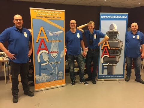 AMSTERDAM AVIATION FAIR 2019 | AIRLINE COLLECTIBLES MEGA SHOW